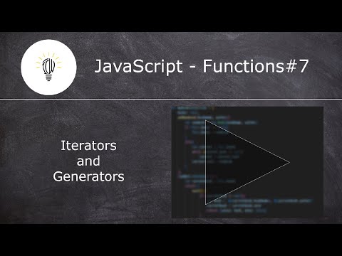 JavaScript Functions | Functions in JavaScript - 7(a) | Iterators - YouTube