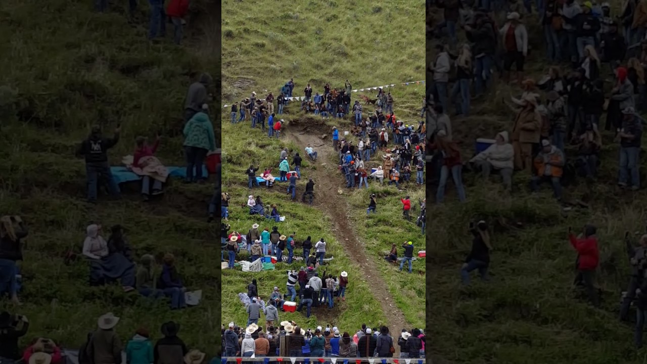 Riggins Rodeo traditional cooler ride! - YouTube