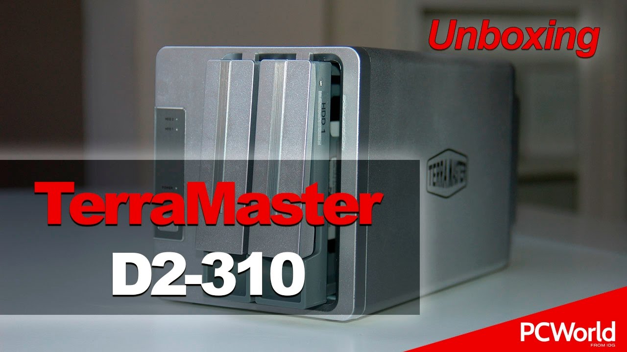 TerraMaster D2-310 | unboxing en español - YouTube
