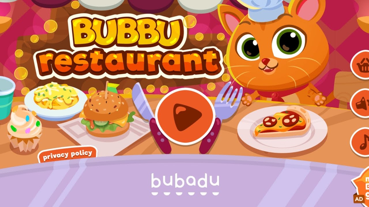 Bubbu restaurant playing games with bear level 1-4 - YouTube