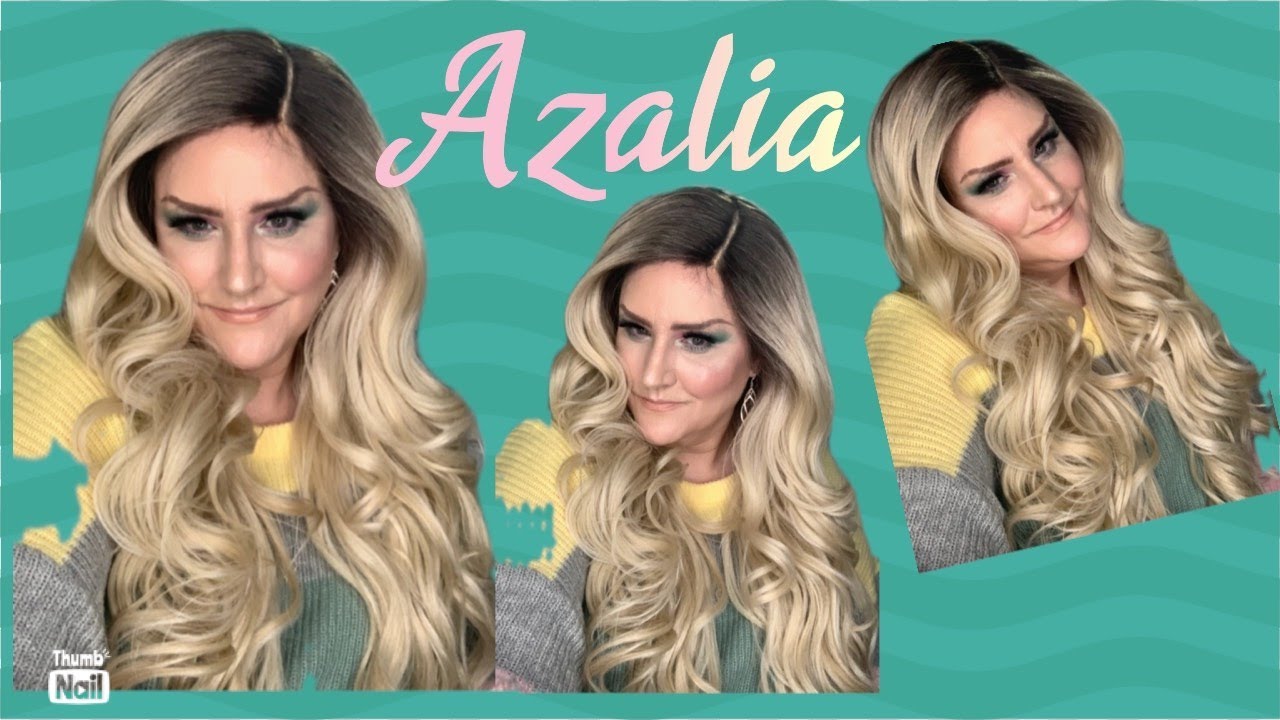 STUNNING!|OUTRE AZALIA Wig Review|Synthetic|DR4/FAIRY BLONDE ...
