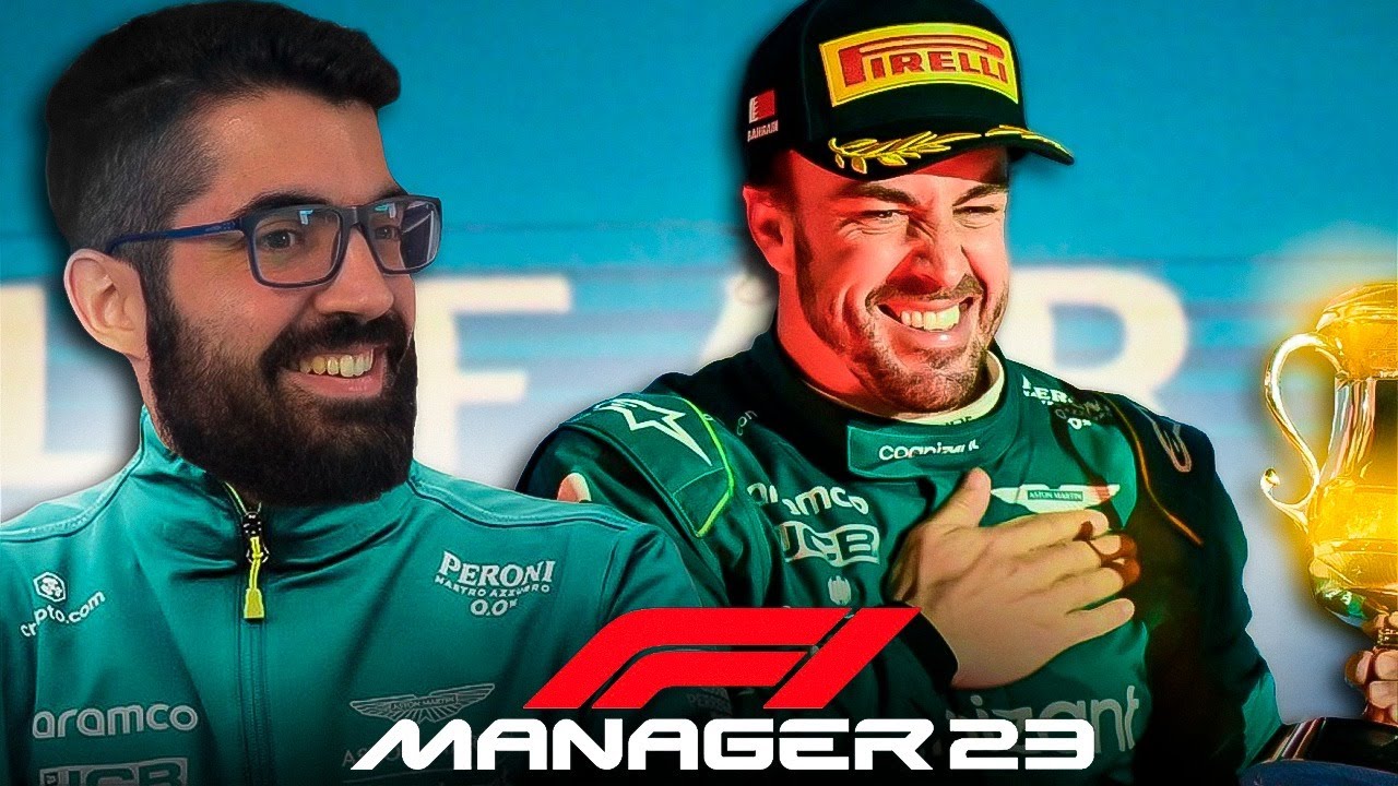 ¿LA 33? DEBUT de FERNANDO ALONSO en ASTON MARTIN - F1 MANAGER 23 Temp 1 ...