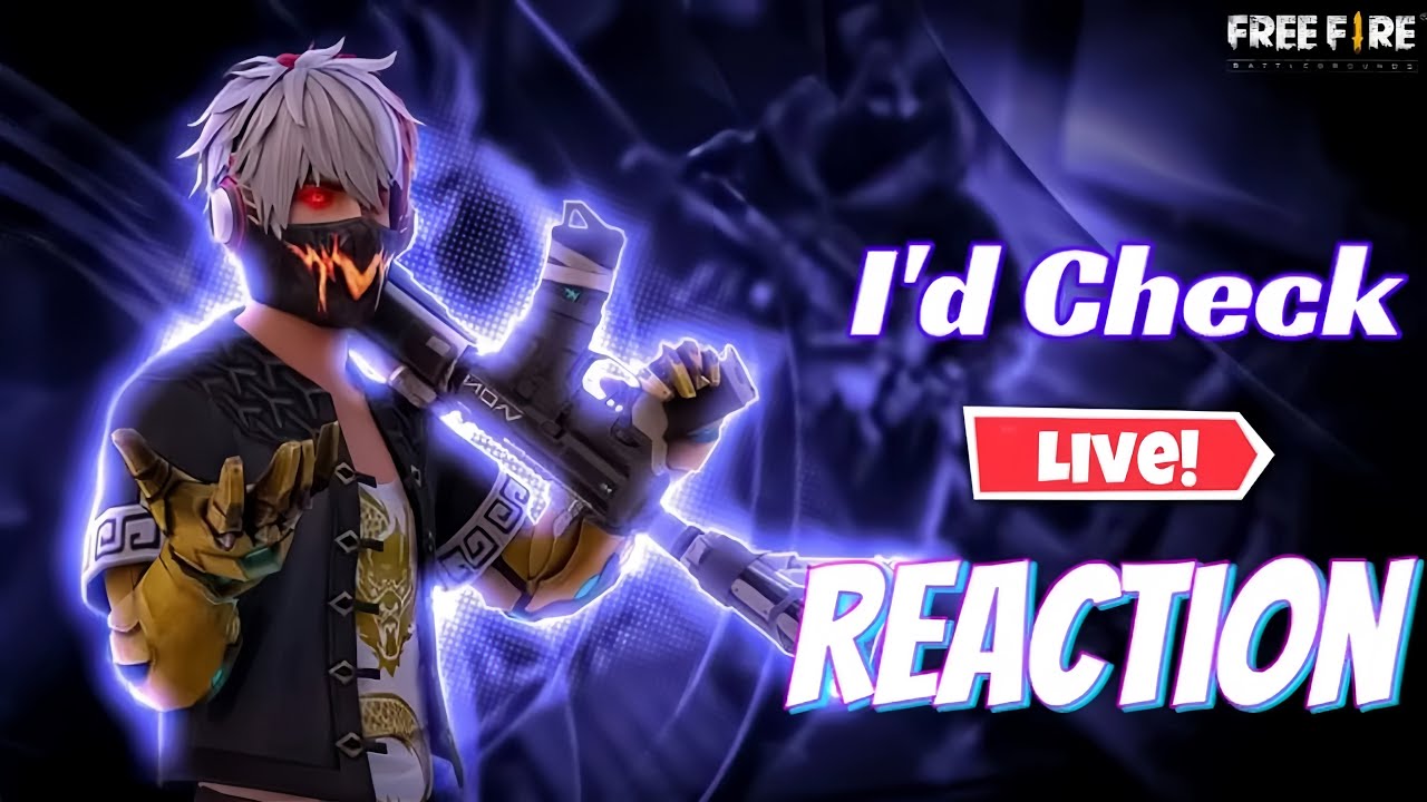 Garena Free Fire UID Check and Reaction LIVE - YouTube