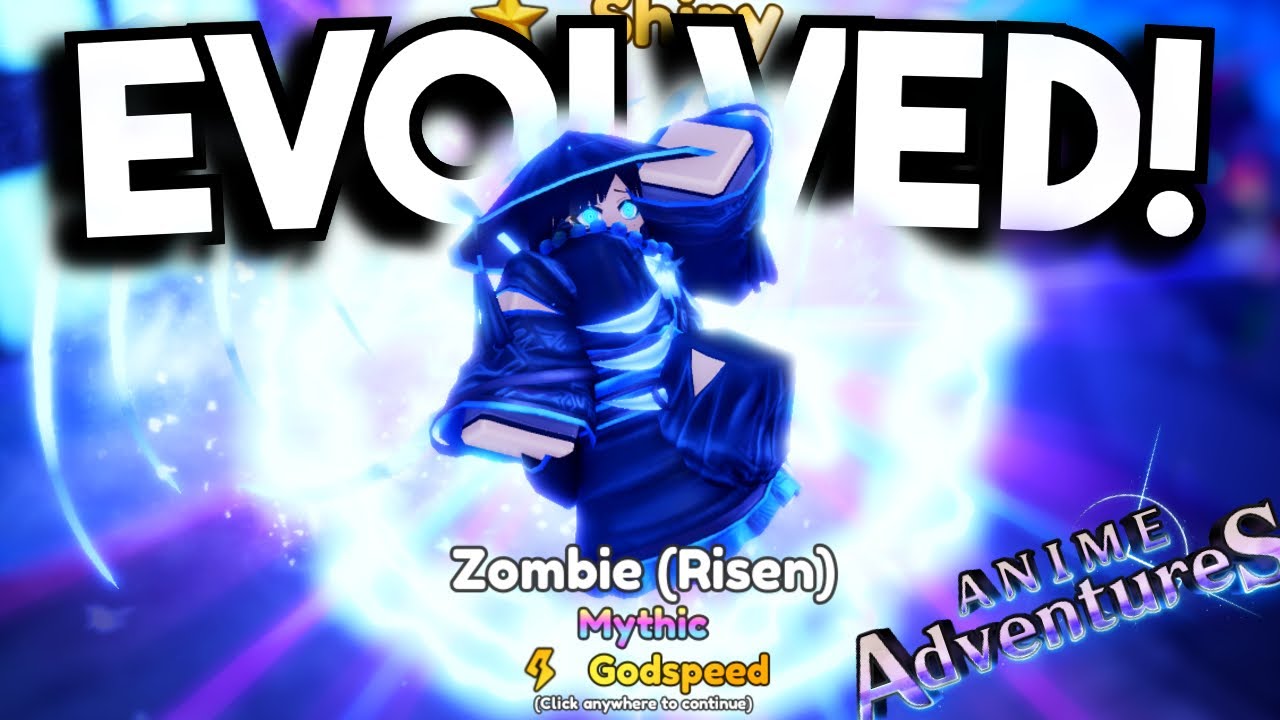 LVL 100 EVOLVED ZOMBIE (RISEN) UNIT SHOWCASE IN ANIME ADVENTURE UPDATE ...