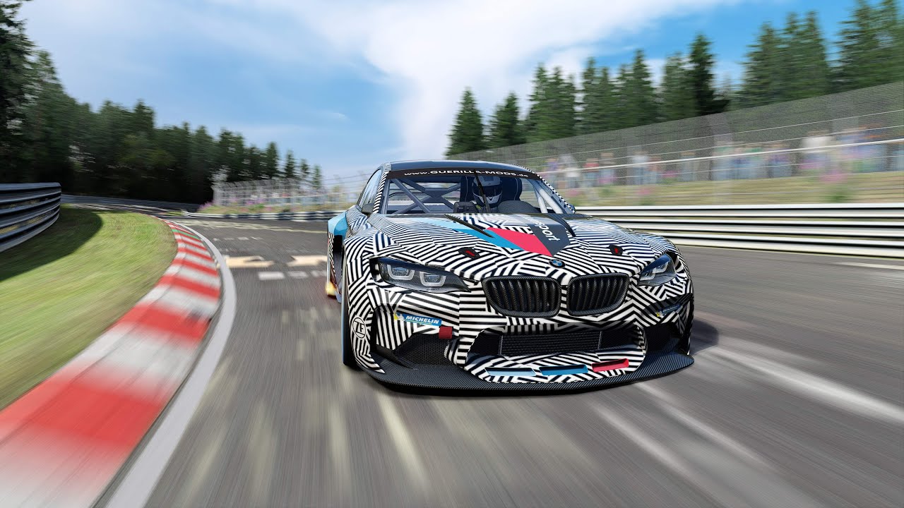 BMW M2 GT2 en Nürburgring | Assetto Corsa - YouTube