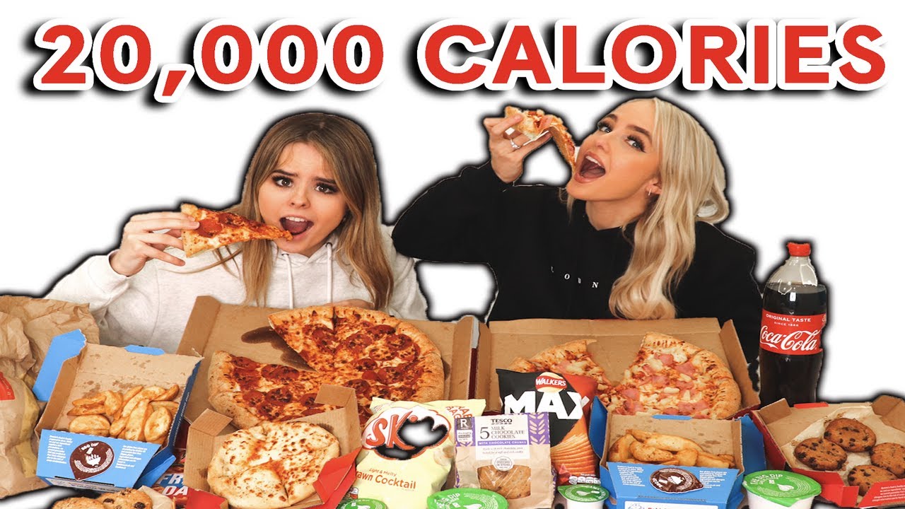 20,000 Calorie Challenge *EXTREME* - YouTube