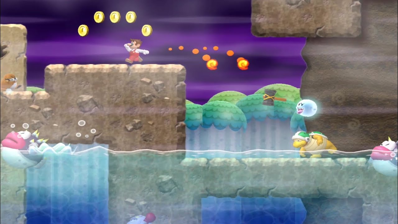 (W6-5) Enhanced Super Mario Bros.Wii DELUXE (100%) #46 - YouTube