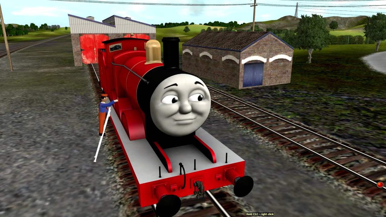 Trainz Remake Clip - James & The Trouble With Trees - YouTube