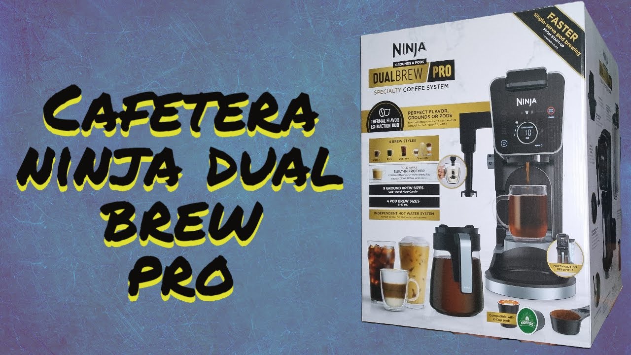 Cafetera Ninja Dual Brew Pro - YouTube
