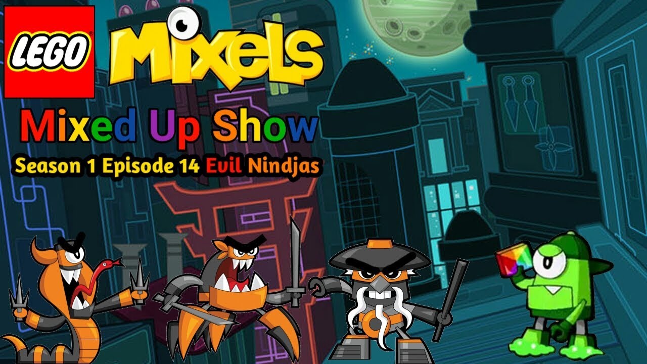 Lego Mixels: Mixed Up Show S1 Ep14 Evil Nindjas (stop motion) - YouTube