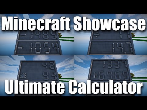 Ultimate 16-Bit Calculator in Minecraft! [Showcase] - YouTube