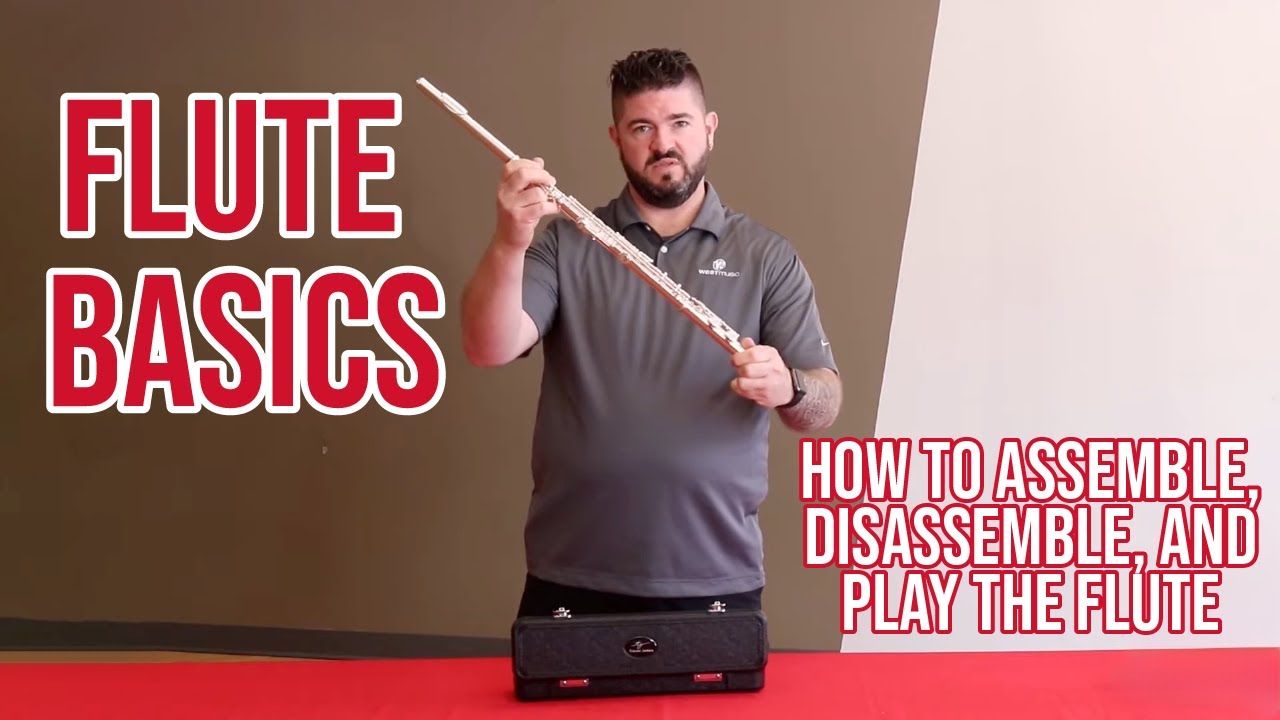 Flute Basics: How to Assemble, Disassemble, and Play the Flute - YouTube