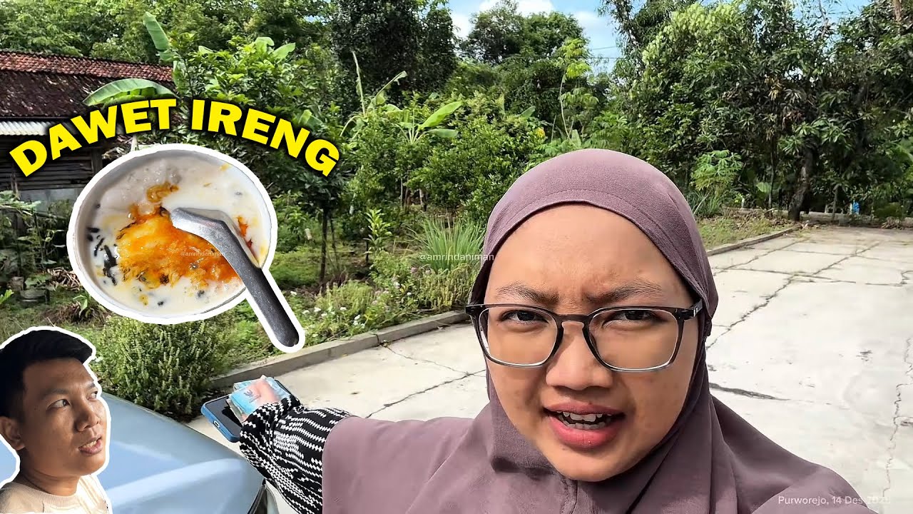 Vlog Jalan-Jalan Cari Jajan Di Purworejo | Dawet Ireng Dan Bakso Goreng ...