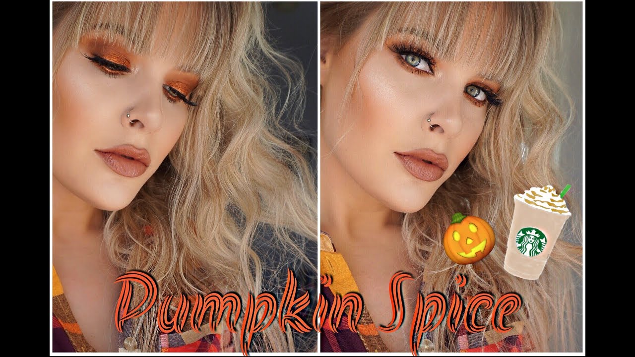 Pumpkin Spice Makeup Tutorial | Brittany Elizabeth - YouTube