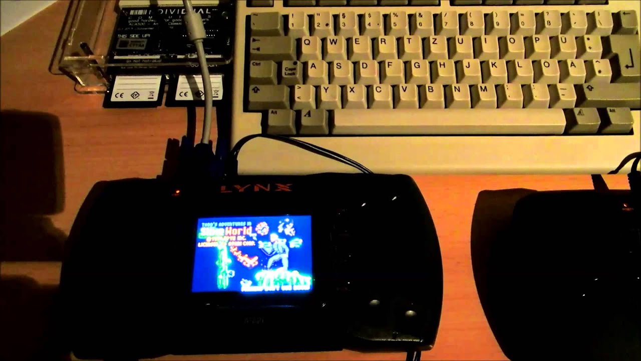 Lynx LCD Replacement Screen/VGA Out [Retro: Lynx] - YouTube