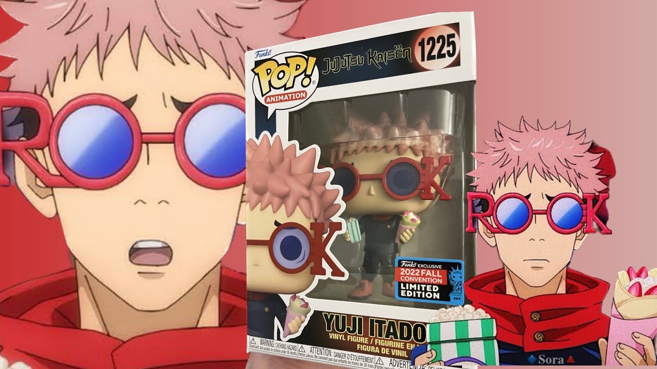 Unboxing Yuji Itadori 虎杖悠仁 w/ Rook Glasses (2022 NYCC) | Jujutsu Kaisen ...