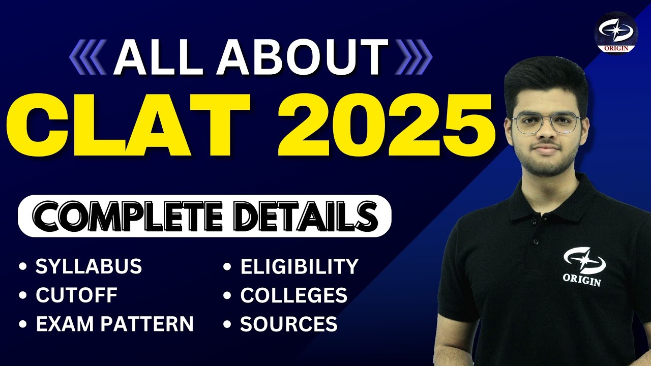 CLAT 2025 Complete Information | clat exam details in hindi | clat 2025 ...