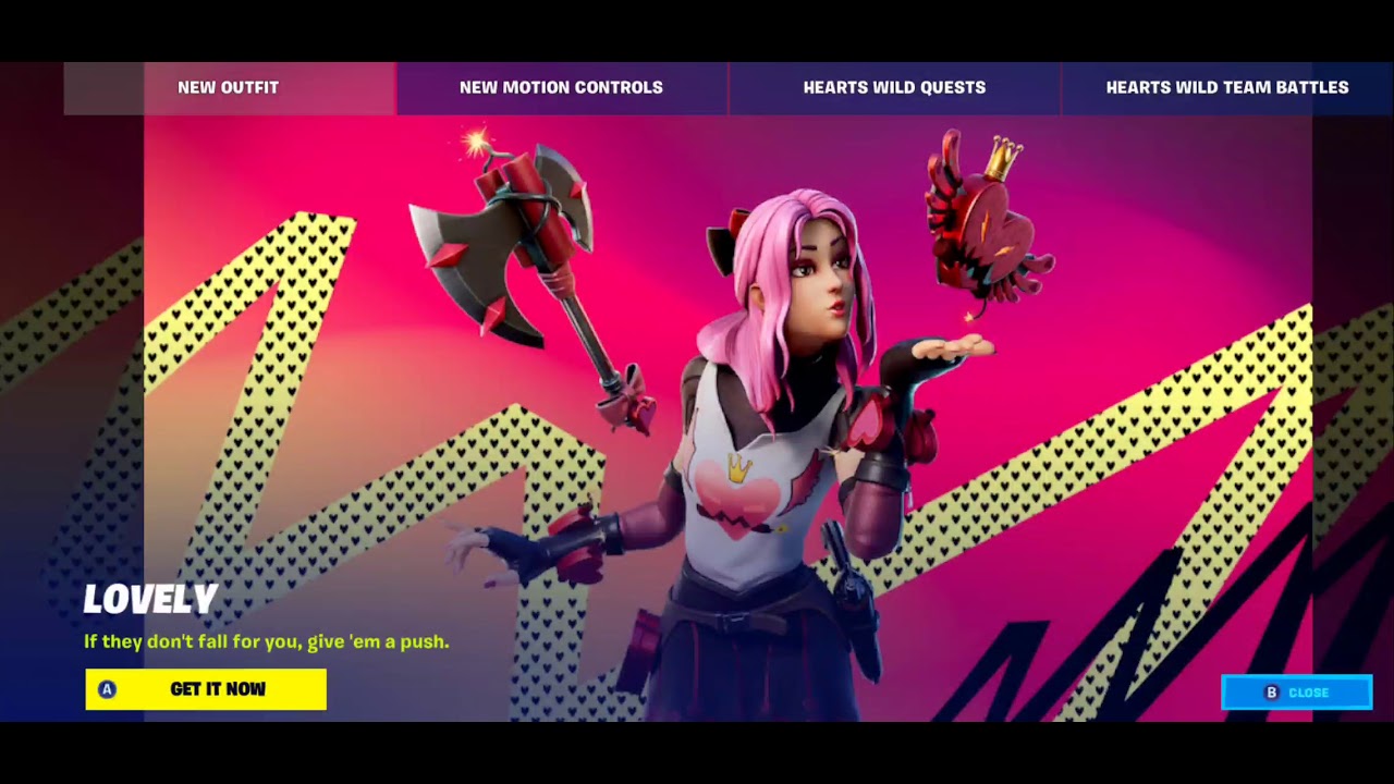 Lovely Skin - Fortnite - YouTube