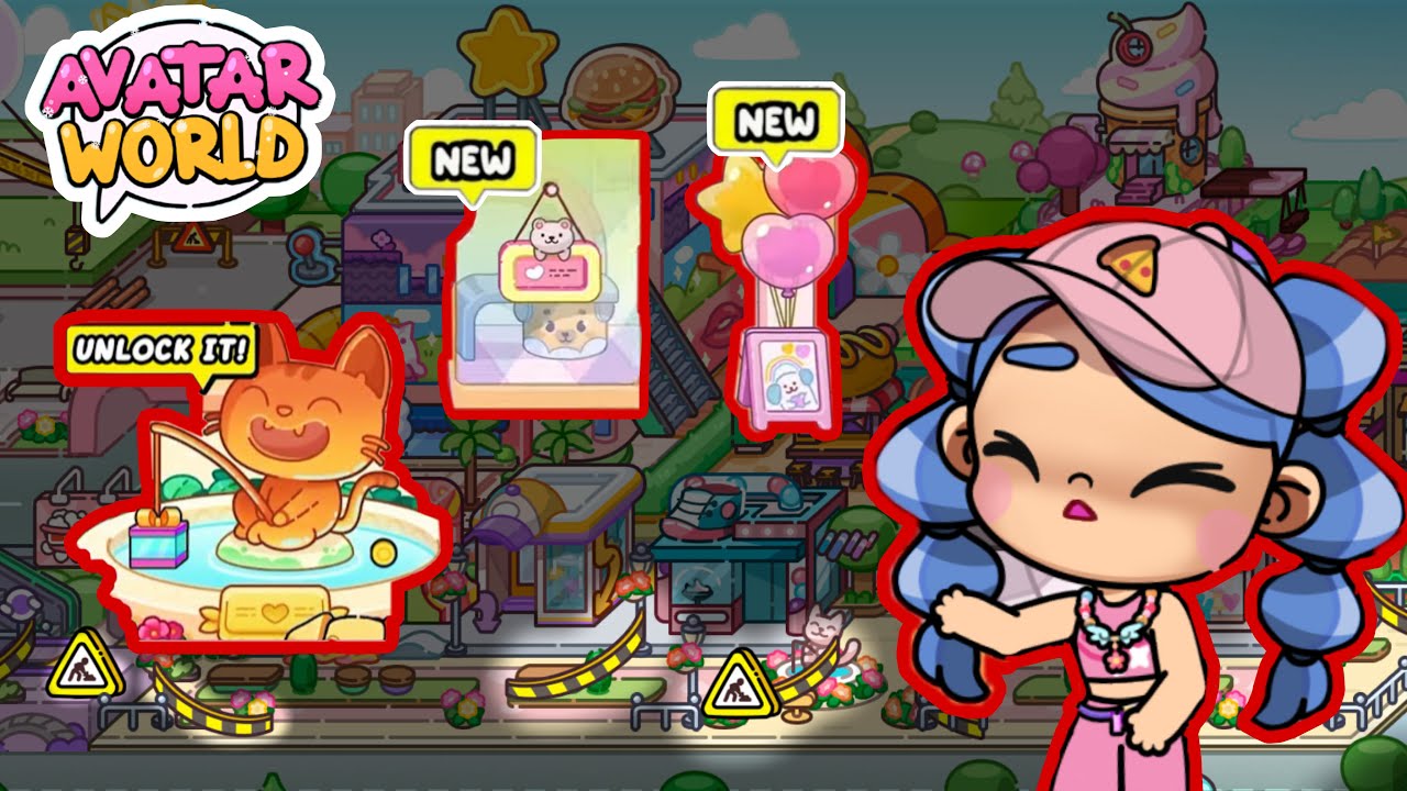 AVATAR WORLD NEXT UPDATE | PAZU NEW UPDATE SHOPPING BOULEVARD COMING ...