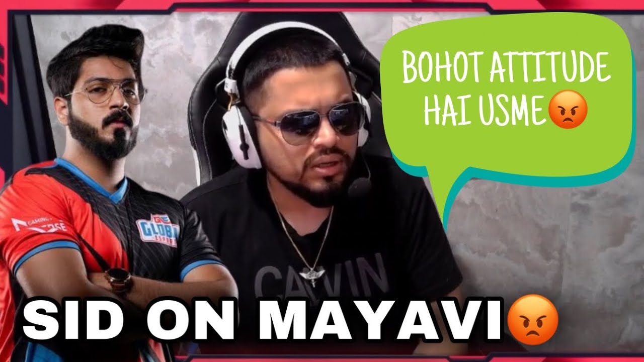 SID ANGRY 😡 ON MAYAVI | Gamez Talks |#bmoc #sid - YouTube