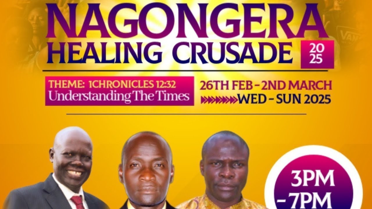 Nagongera Healing Crusade 2025 Day 1 - YouTube