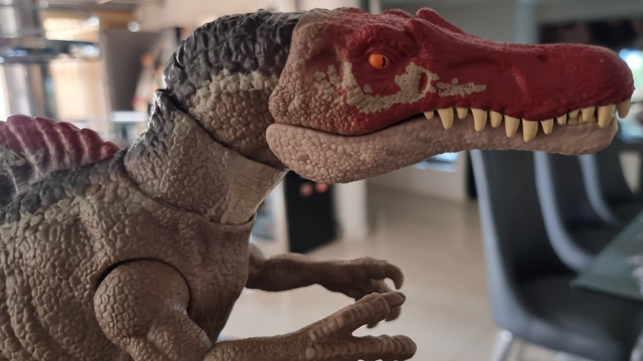 Jurassic World Camp Cretaceous SPINOSAURUS Review - YouTube
