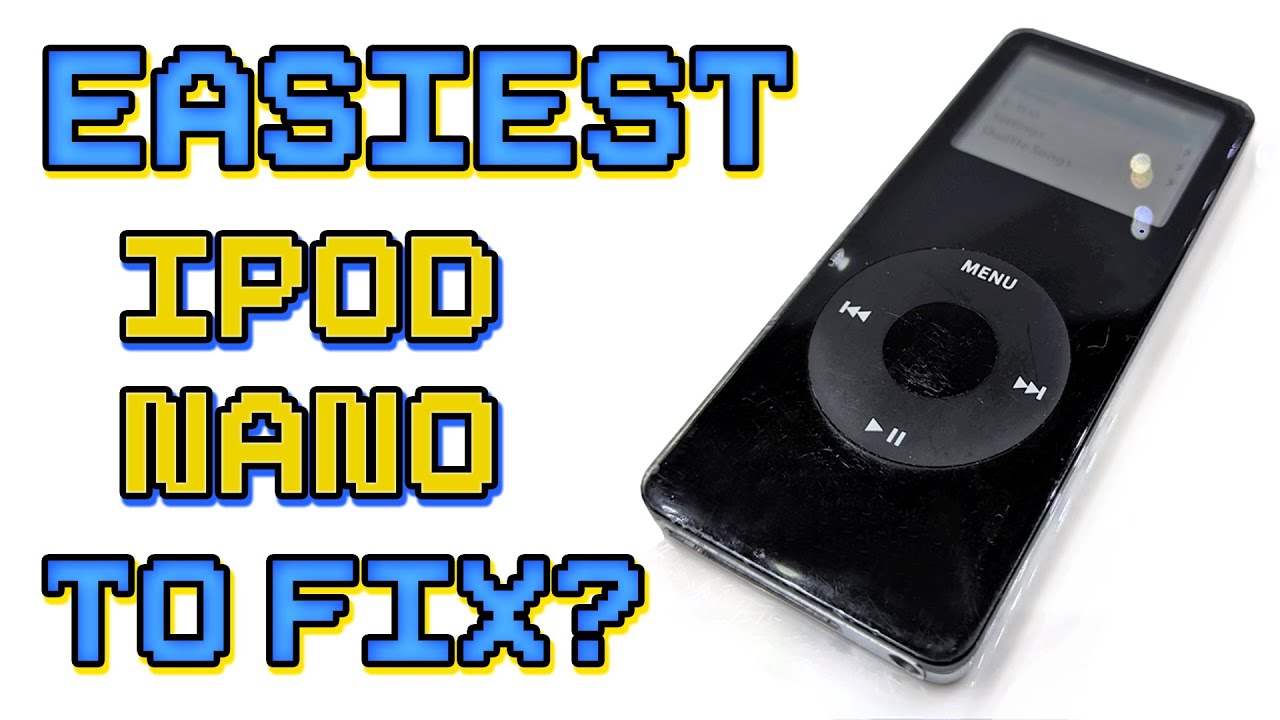 iPod nano 1st gen Battery Replacement and Disassembly Guide - YouTube