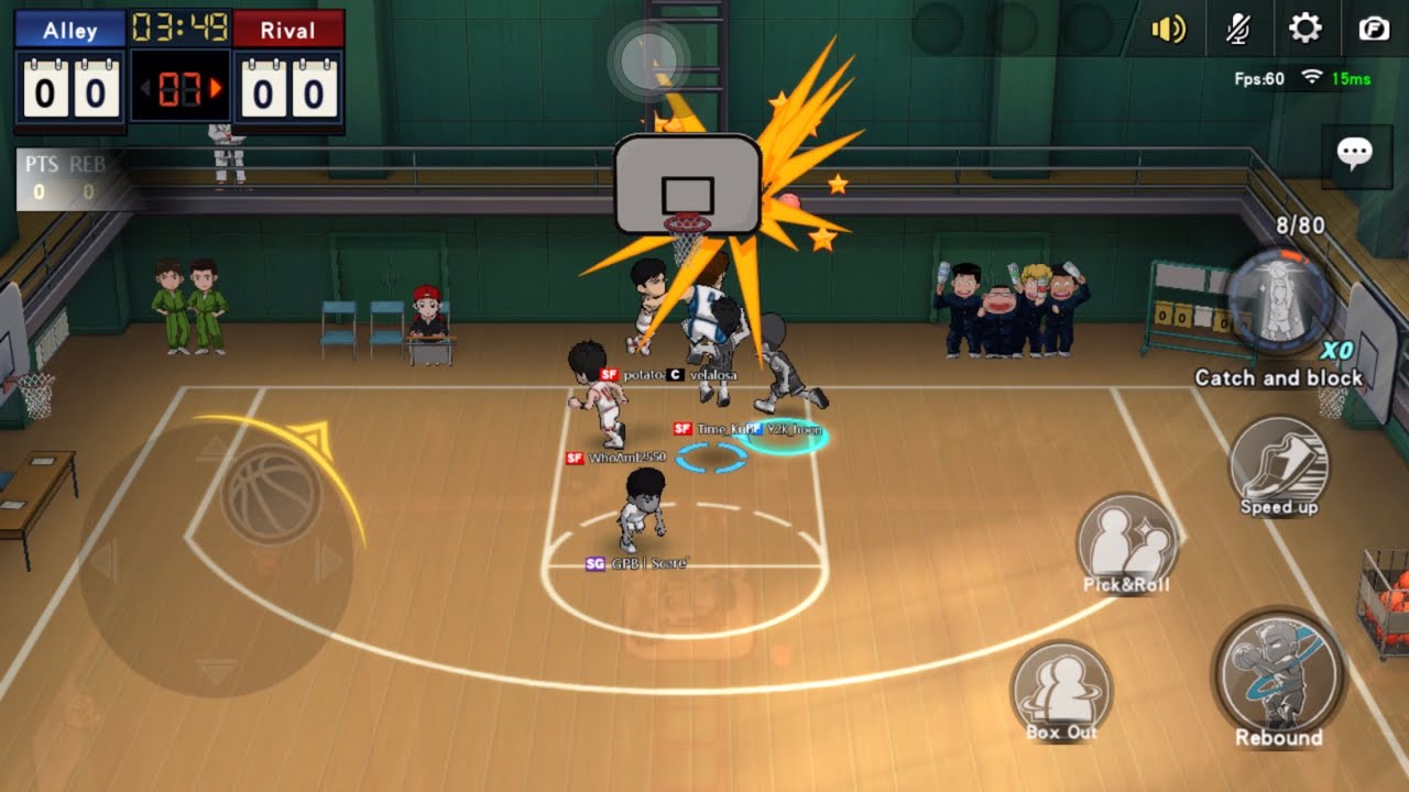 Slam Dunk Mobile Gameplay Uozumi - YouTube