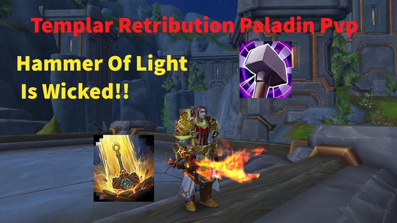 Templar Retribution Paladin - (Battlegrounds Pvp Highlights #8) - Wow ...