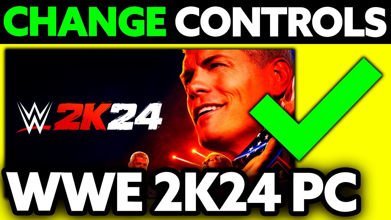 How To Change Controls in WWE 2K24 PC (2025) - Step by Step - YouTube