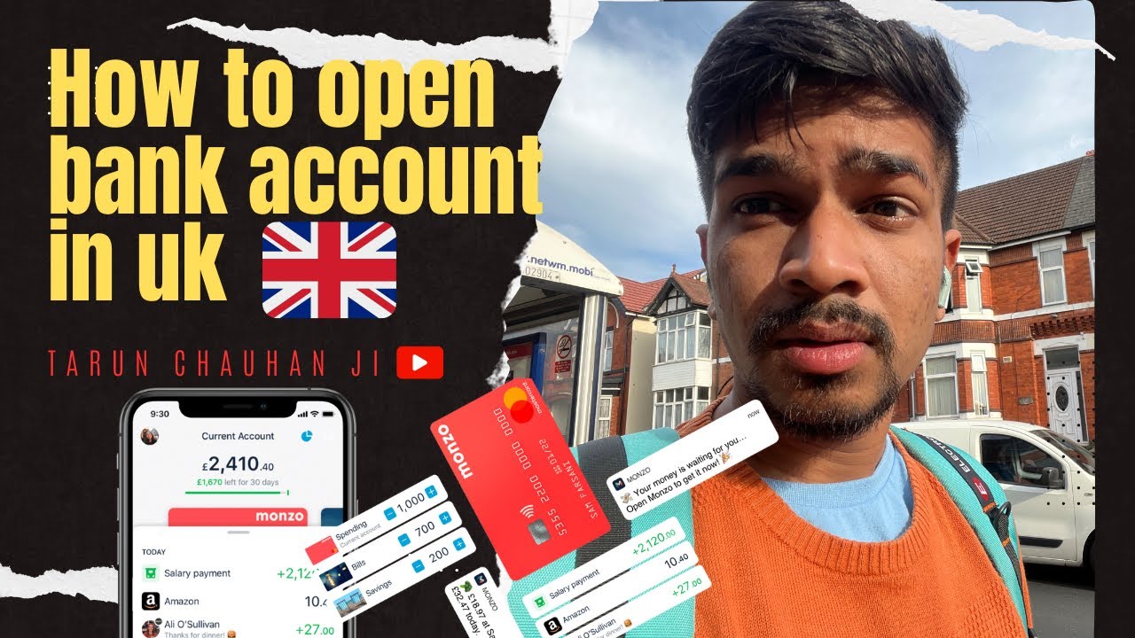 How to open bank account in Uk | Bank account in London | - YouTube
