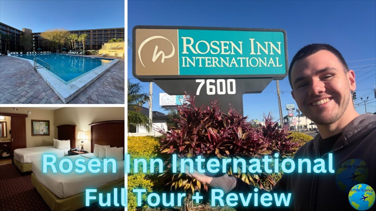 Rosen Inn International - Orlando Florida, Full Tour & Hotel , Budget ...