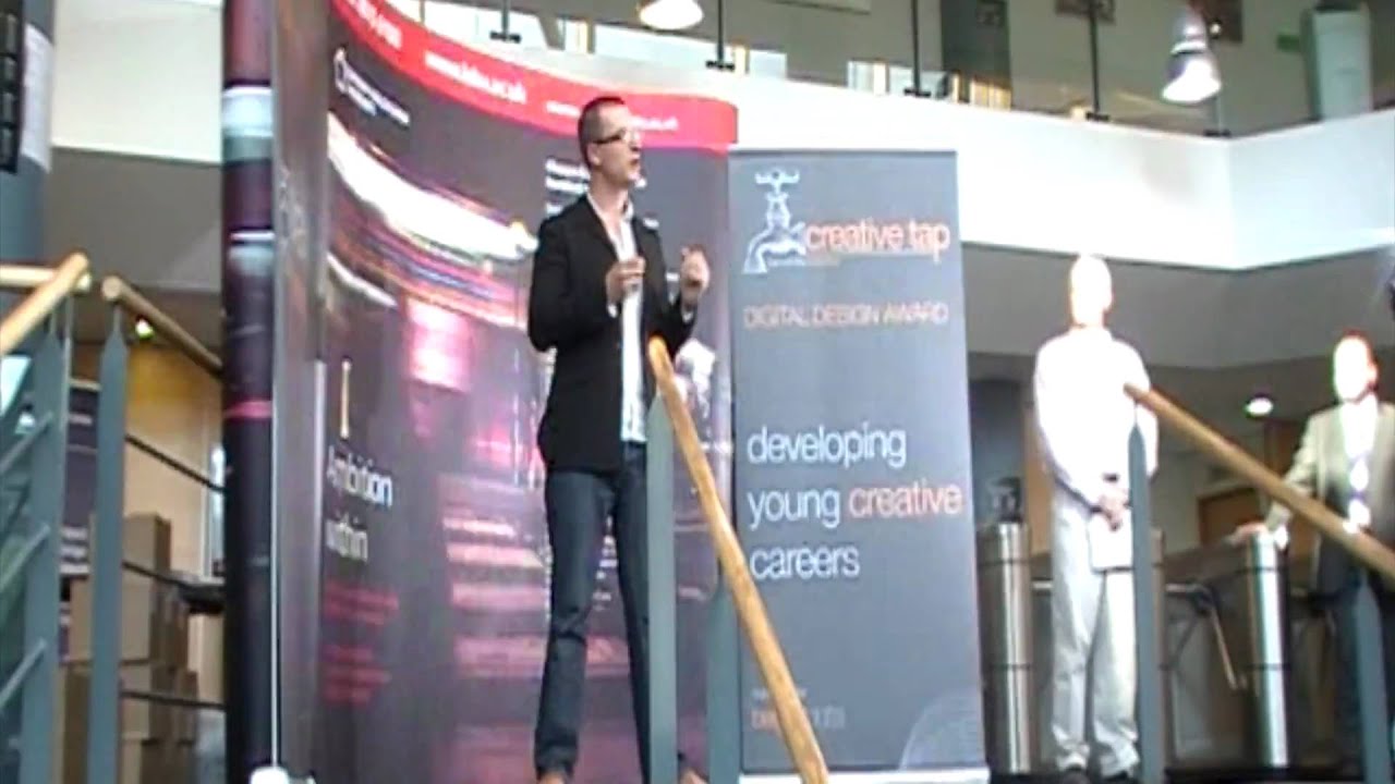 Steven Ramsay launches the Creative Tap Award - YouTube