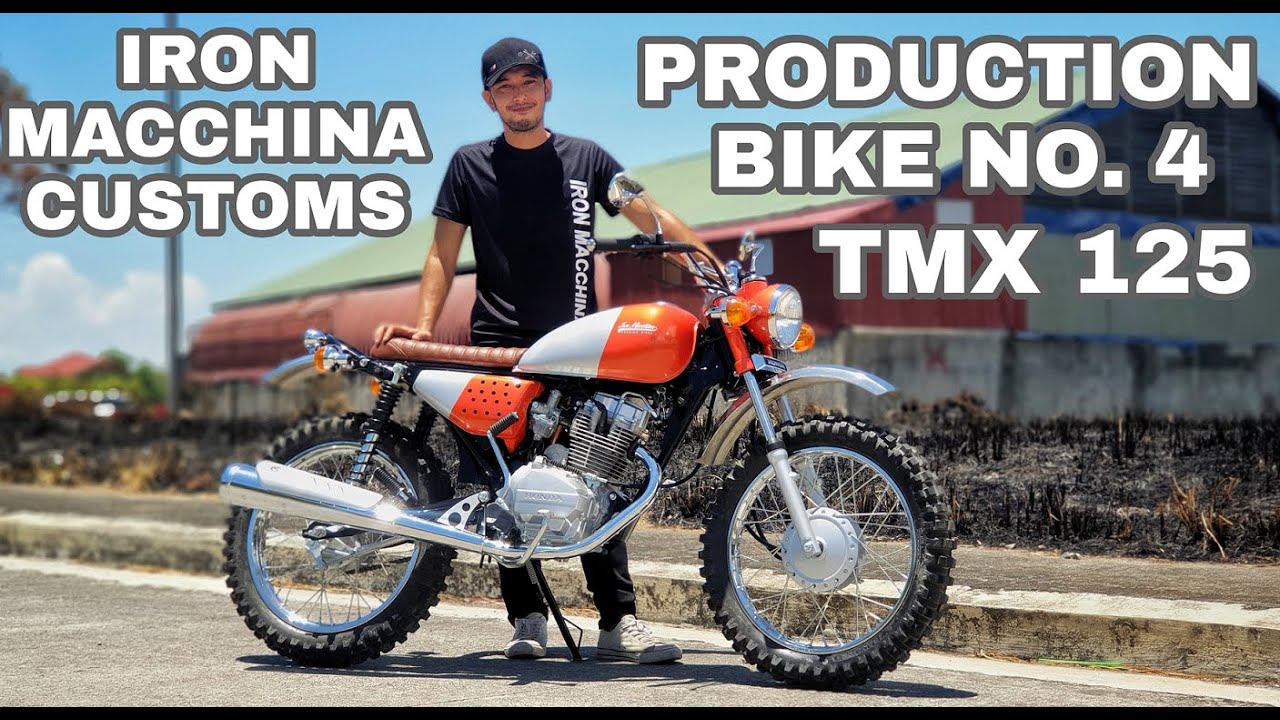 TMX 125 PRODUCTION BIKE NO. 4 I IRON MACCHINA CUSTOMS - YouTube