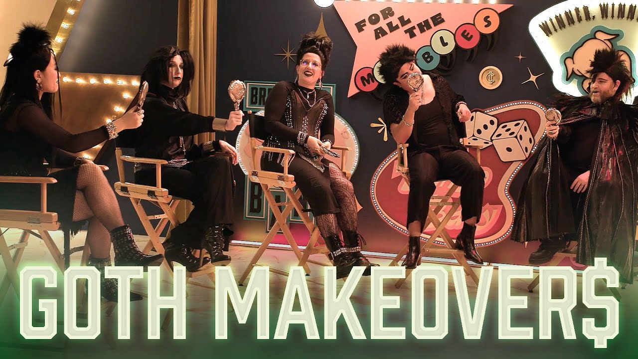 Comedians Get a Goth Makeover | Thousandaires - YouTube
