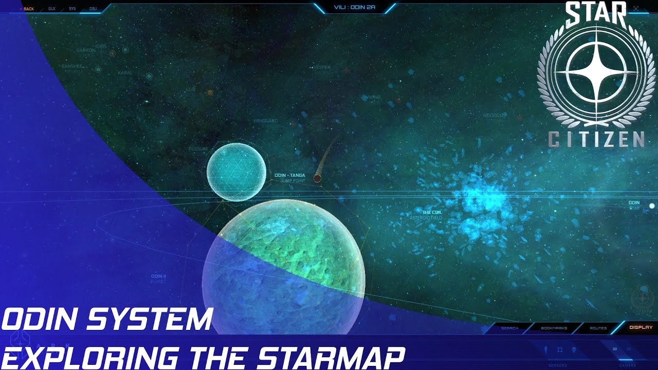 Star Citizen: Starmap - Odin System - YouTube