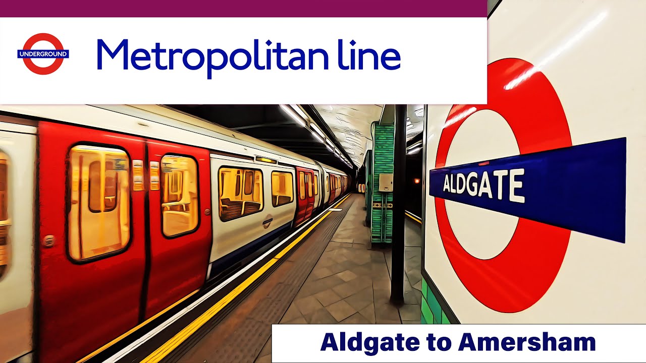 Aldgate to Amersham – Full Metropolitan Line Journey - YouTube
