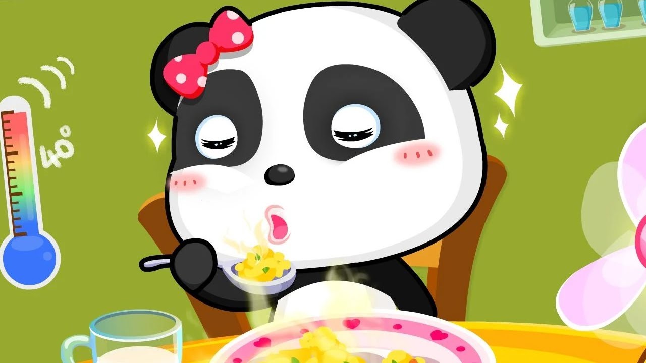 Baby Panda Home Safety & Bath Time - BabyBus Game - YouTube