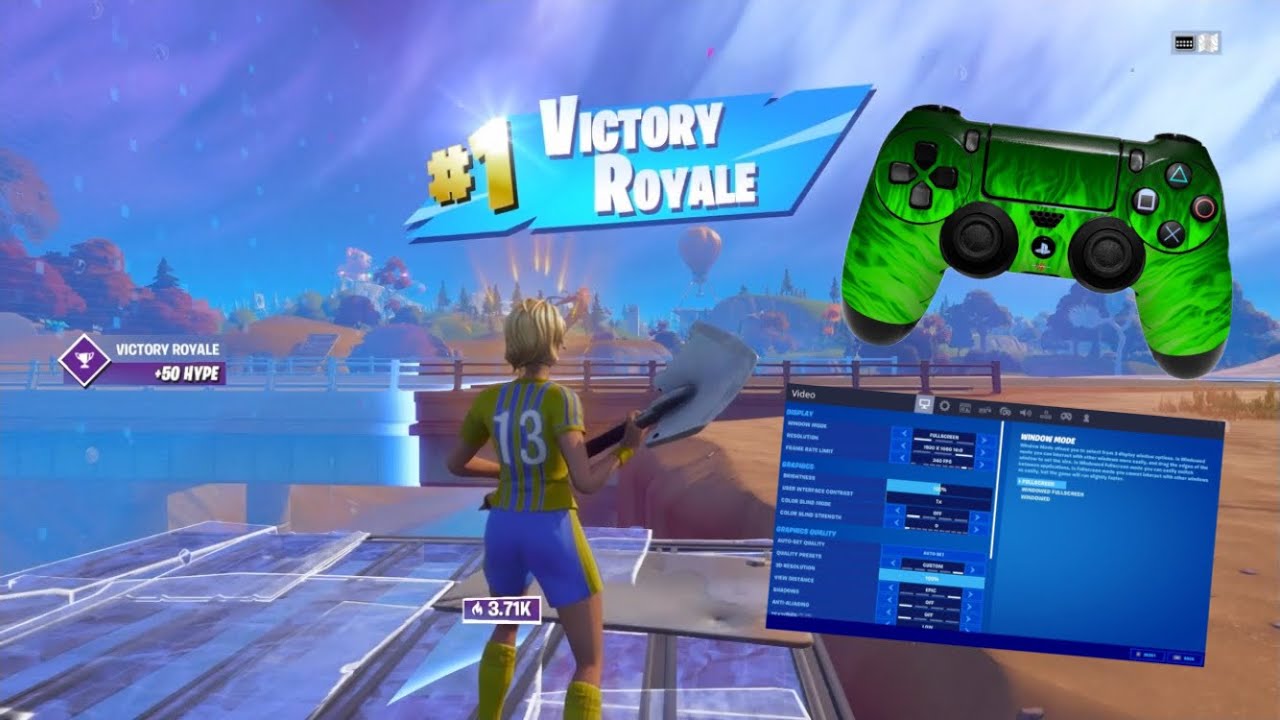 PS4 Season 4 Arena Gameplay + Best Controller AIMBOT Settings (60FPS ...