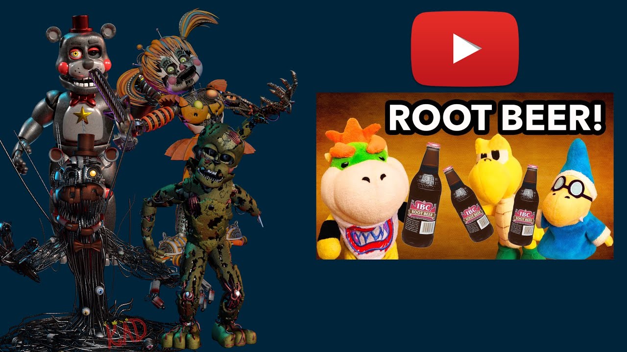 The Scrap Animatronics & Lefty Reacts To Root Beer! - YouTube