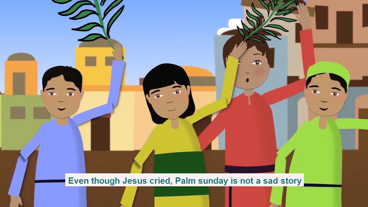 Palm Sunday Story | Sunday school - YouTube