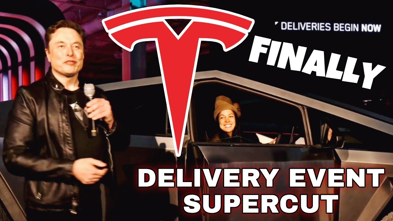 Tesla's Cybertruck Delivery Event in 5 Minutes! - YouTube