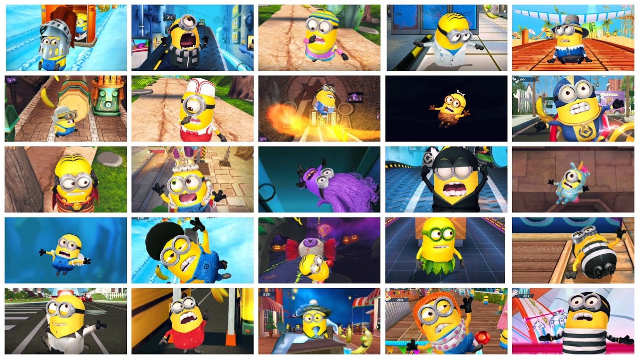 Minion Rush 200 Funny Fails - YouTube