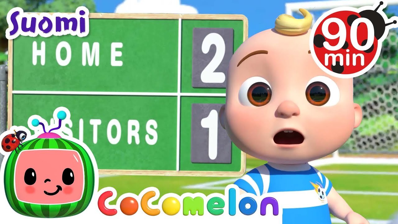 World Cup Song - Jalkapallolaulu | CoComelon - Suomi | Football Song ...