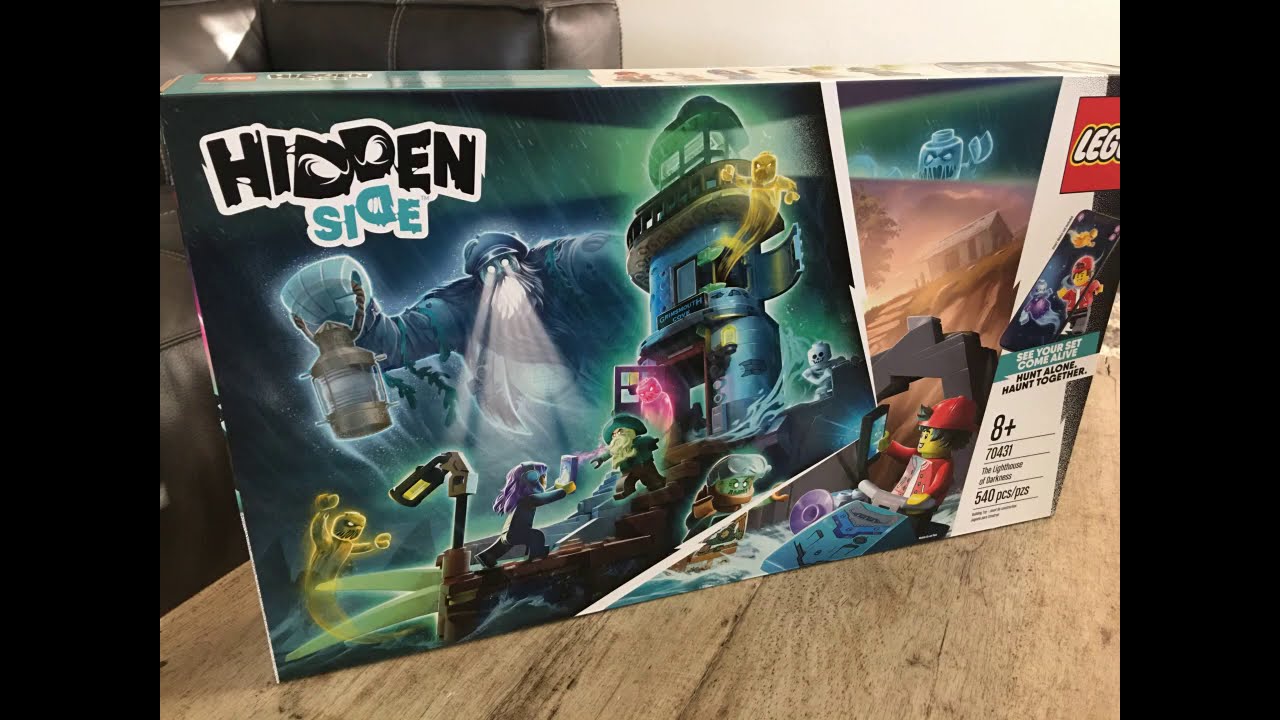Time lapse build of LEGO's Hidden Side The Lighthouse of Darkness set ...