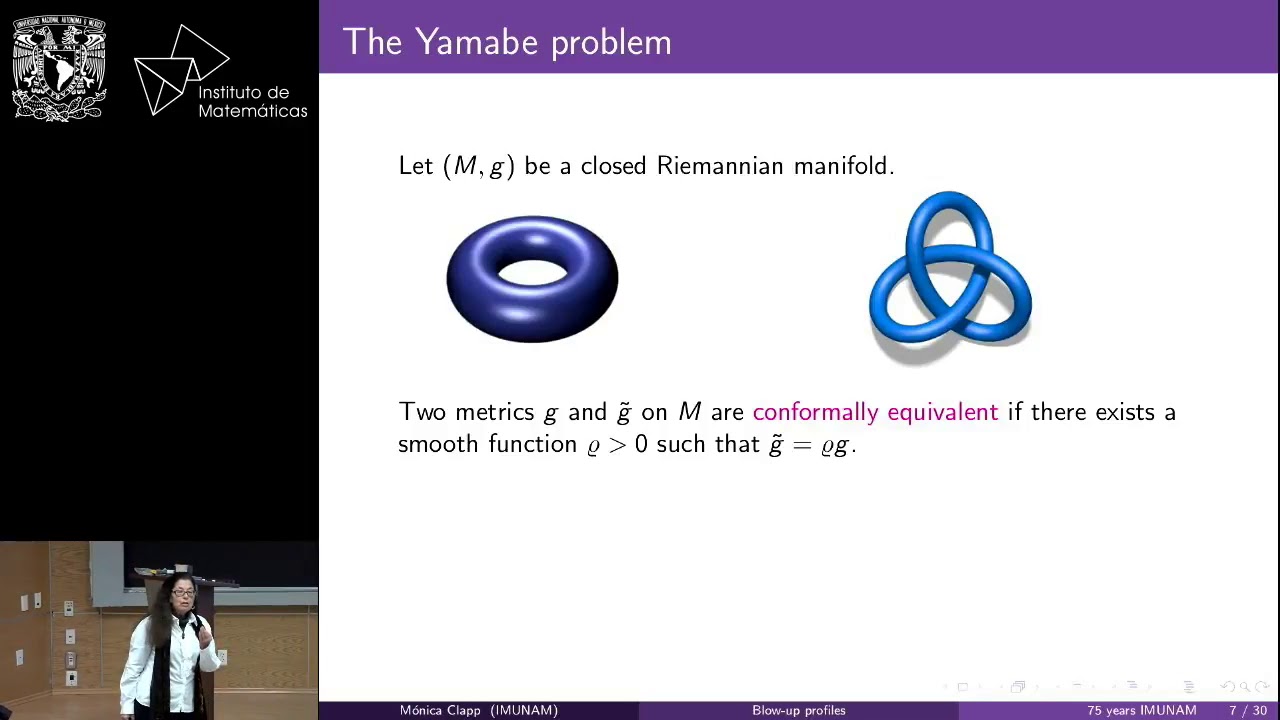 New blow up profiles for Yamabe type problems - YouTube