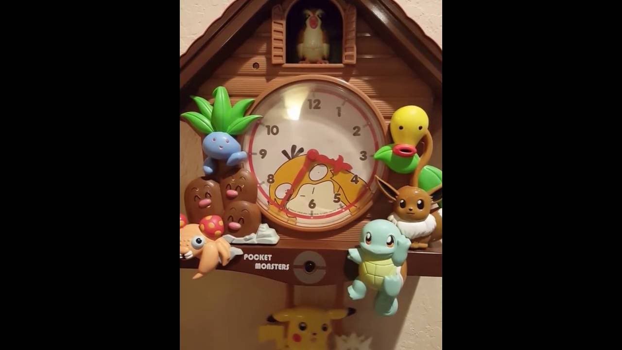 The Rare Pokemon Cuckoo Clock!! - YouTube