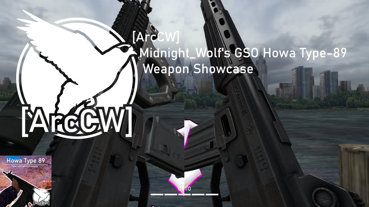 Garry's Mod [ArcCW] Midnight_Wolf's GSO Type-89 Showcase - YouTube