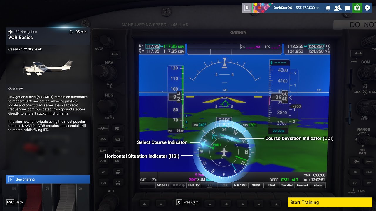 MSFS 2024 Career IFR Certification | VOR Basic (How To Pass If You Cannot Hand Fly It) - YouTube