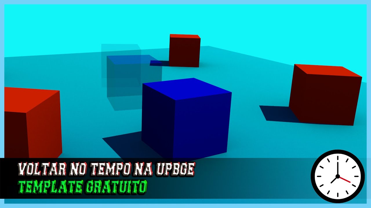 Implementando Mecânica de Voltar no Tempo no UPBGE Template Gratis ...